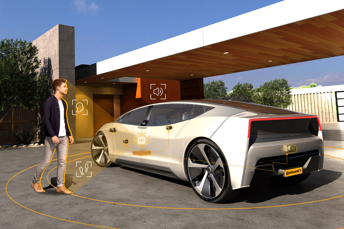 Continental presents demo car with innovative technology | AutoScene
